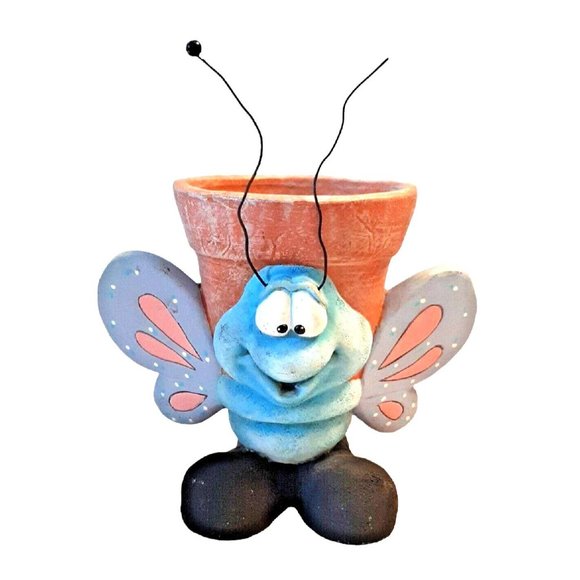 Planters Garden Gate | Accents | Cartoon Bug Pot Planters Garden Gate ...